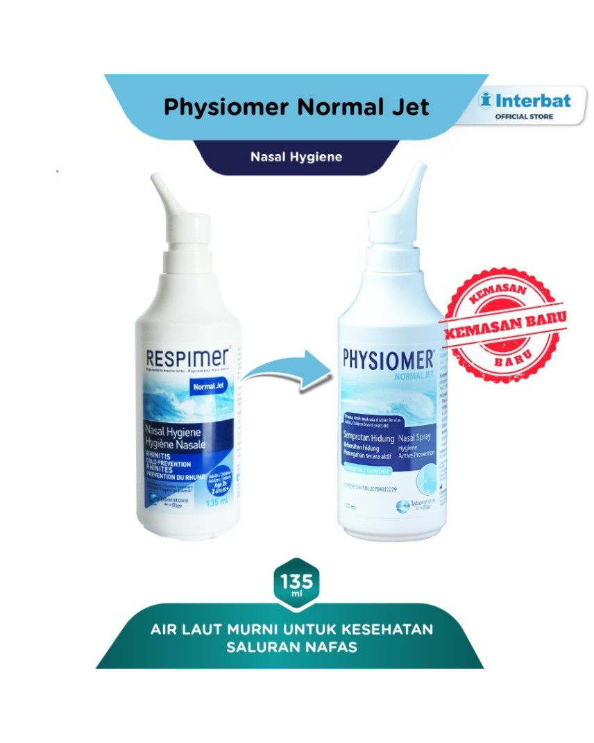 PHYSIOMER NORMAL JET NASAL SPRAY - 135ML | Willowbabyshop