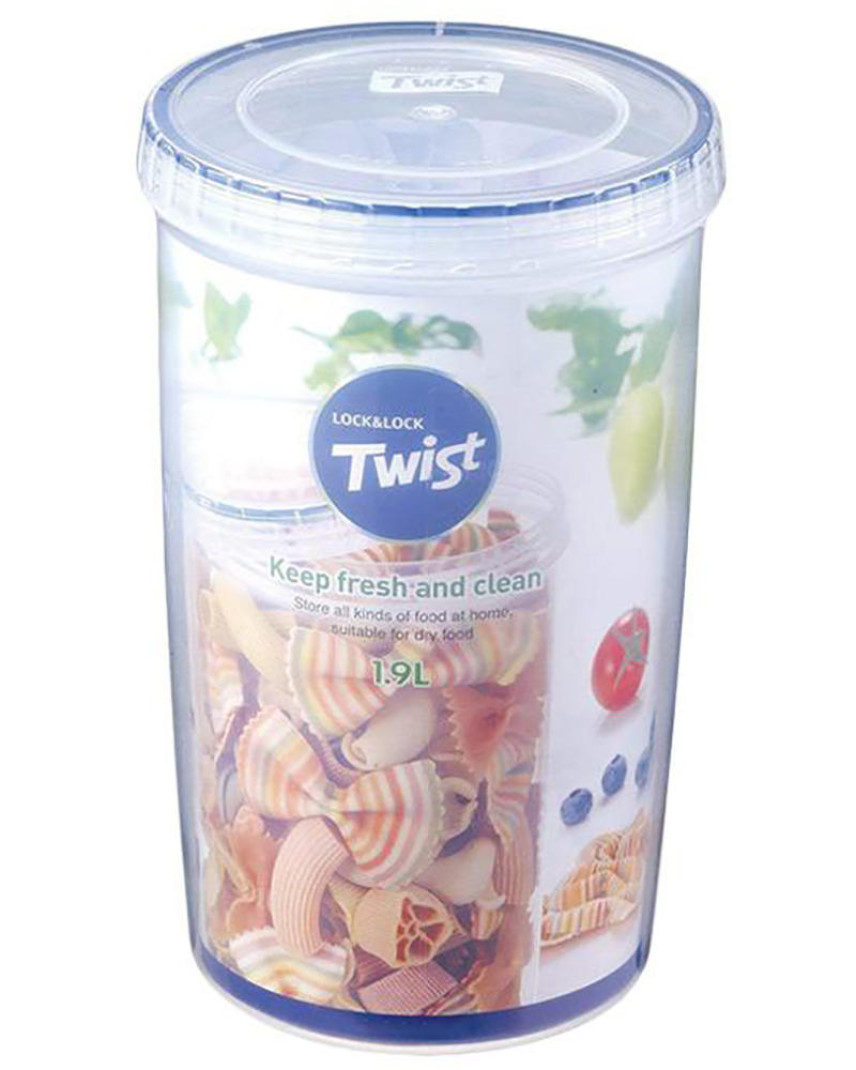 JUAL LOCK N LOCK LLS143 ROUND FOOD CONTAINER 1.9L